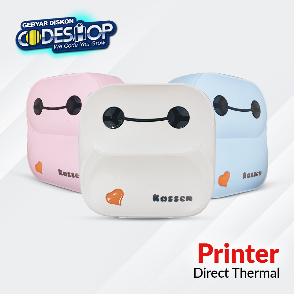 Jual Mobile Printer Bluetooth Kassen PP203 Portable Direct Thermal ...