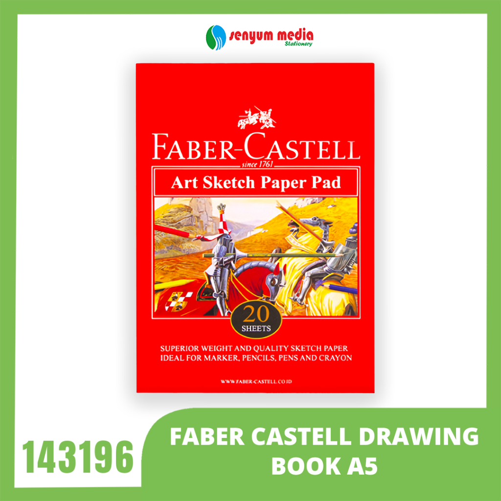 Jual Faber Castell Drawing Book A5 (1 Pcs) (S:PCS) | Shopee Indonesia