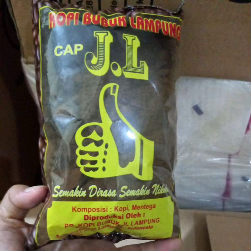 Jual Kopi Bubuk Jempol | Kopi Lampung J.L 225gr | Shopee Indonesia