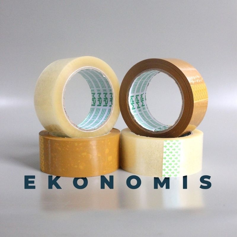 Jual Lakban Bening [KING] Lakban Cokelat MPI Ekomonis 45mm x 100 Yard ...