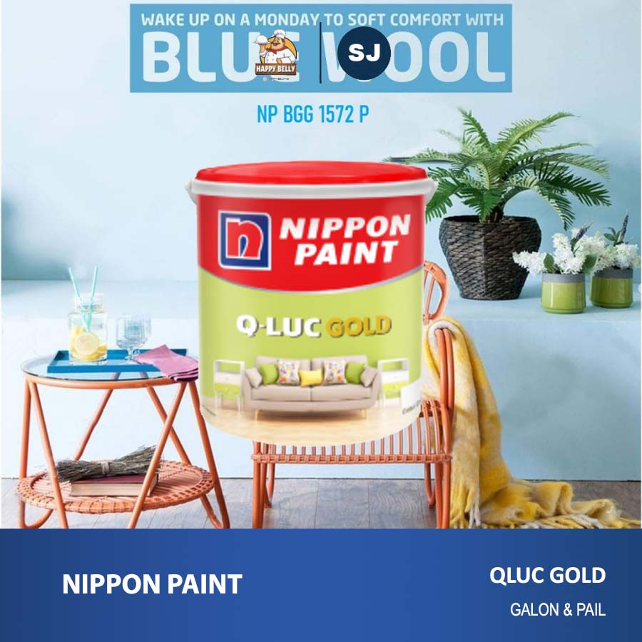 Jual Cat Tembok Interior Qluc Gold Nippon Paint [TINTING COLOR] 18KG ...