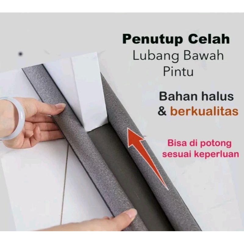 Jual Busa penutup celah bawah pintu penghalang debu anti serangga kecoa ...