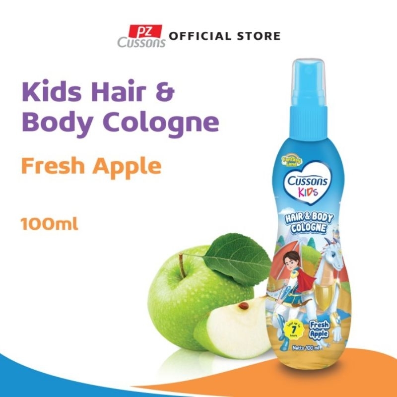 Jual Cussons Kids Hair & Body Cologne Fresh Apple 100ml | Shopee Indonesia