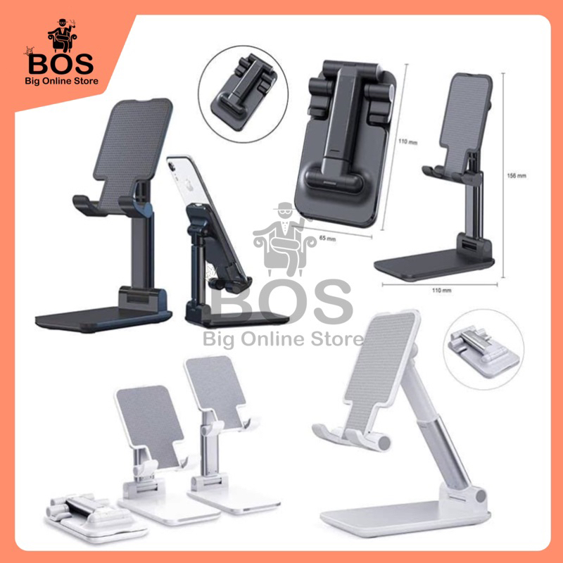Jual BOS - Holder Folding Desktop Stand HD23 | Standing Phone / Tablet ...