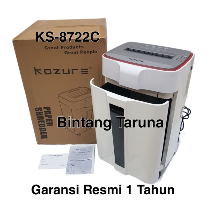 Jual Mesin Penghancur Kertas Kozure KS-8722C Paper Shredder Kozure ...