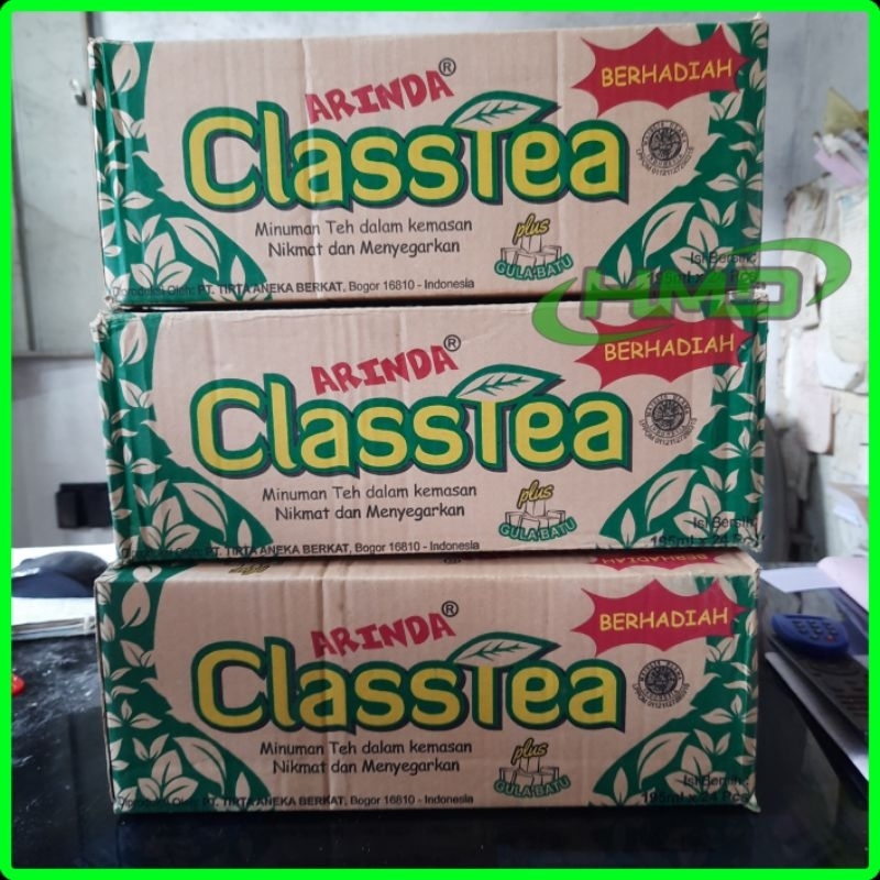 Jual kardus bekas minuman ClassTea/lavontea/ngaso uk 33x23x12,5cm ...
