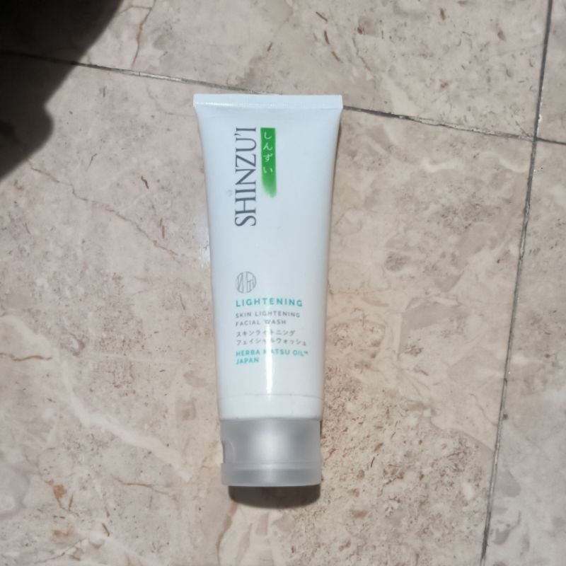 Jual Shinzui Facial wash/sabun cuci muka 80ml | Shopee Indonesia