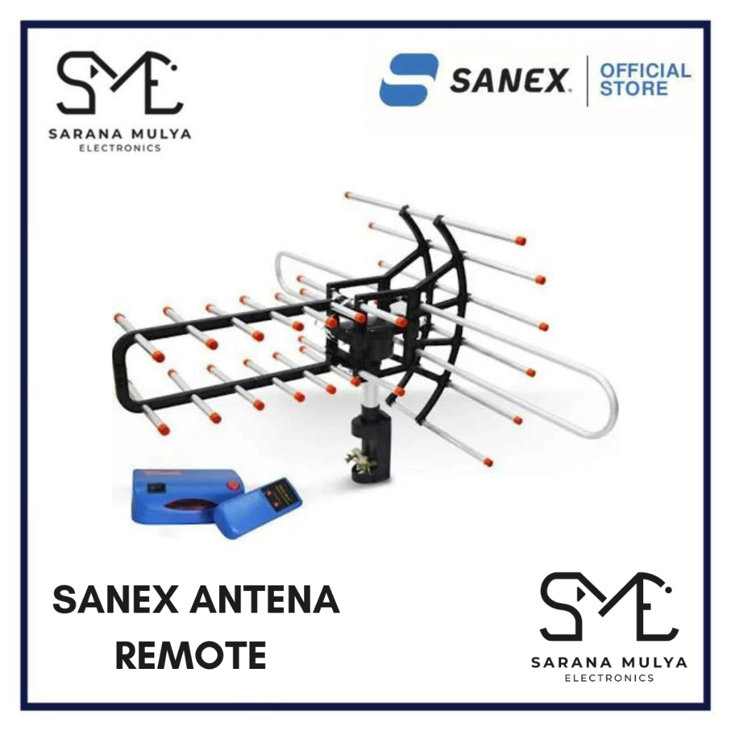 Jual SANEX REMOTE ANTENA WA-850TG TV DIGITAL OUTDOOR / LUAR - TV/LED ...