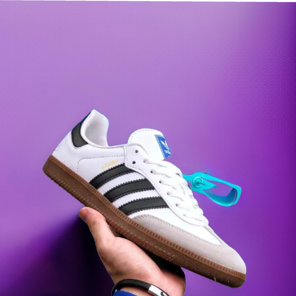 Jual SEPATU SAMBA BLACK WHITE HIGH QUALITY PREMIUM IMPORT PRIA WANITA ...
