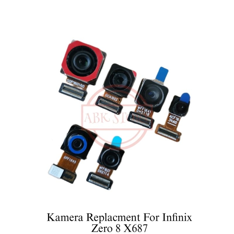 Jual KAMERA DEPAN BELAKANG INFINIX ZERO 8 X687 FRONT / BACK CAMERA ...