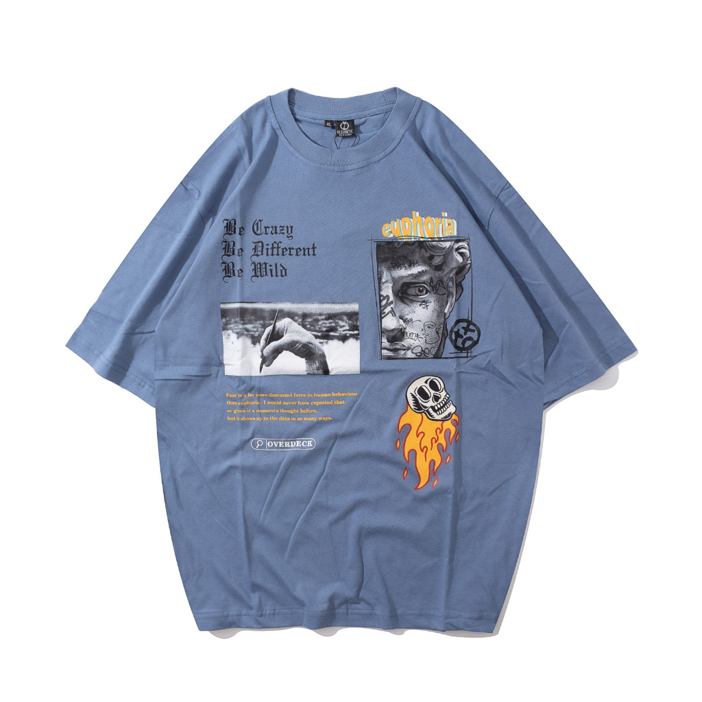 Jual OCEANETIC - boxy style - kaos oversize - t shirt steetweare - baju ...