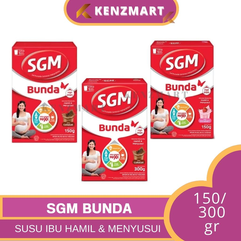 Jual SGM BUNDA HAMIL DAN MENYUSUI 150 GR & 300 GR | Shopee Indonesia