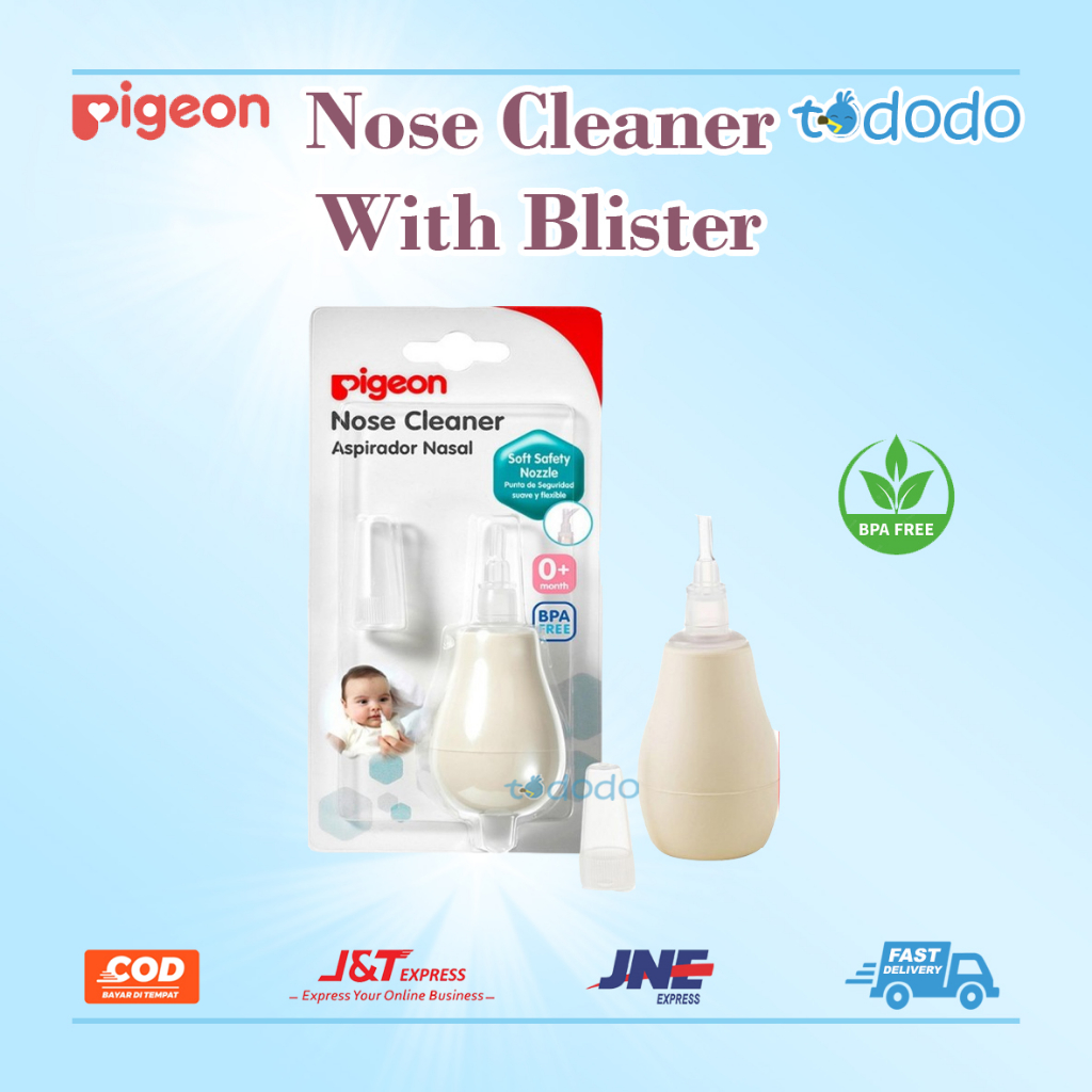 Jual Penyedot Ingus Bayi Pigeon Nose Cleaner With Blizter | Shopee ...
