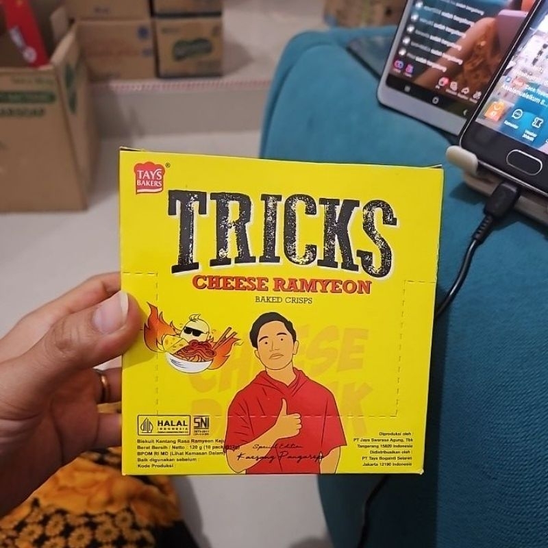 Jual Tricks Biscuit Kentang 10 pack x 12 Gr | Shopee Indonesia