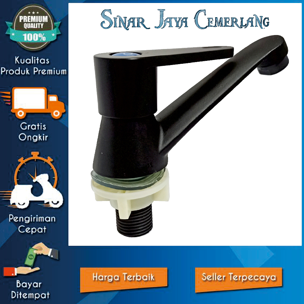 Jual Keran Wastafel Hitam - Kran Washtafel Toilet - Kran Air Cuci ...