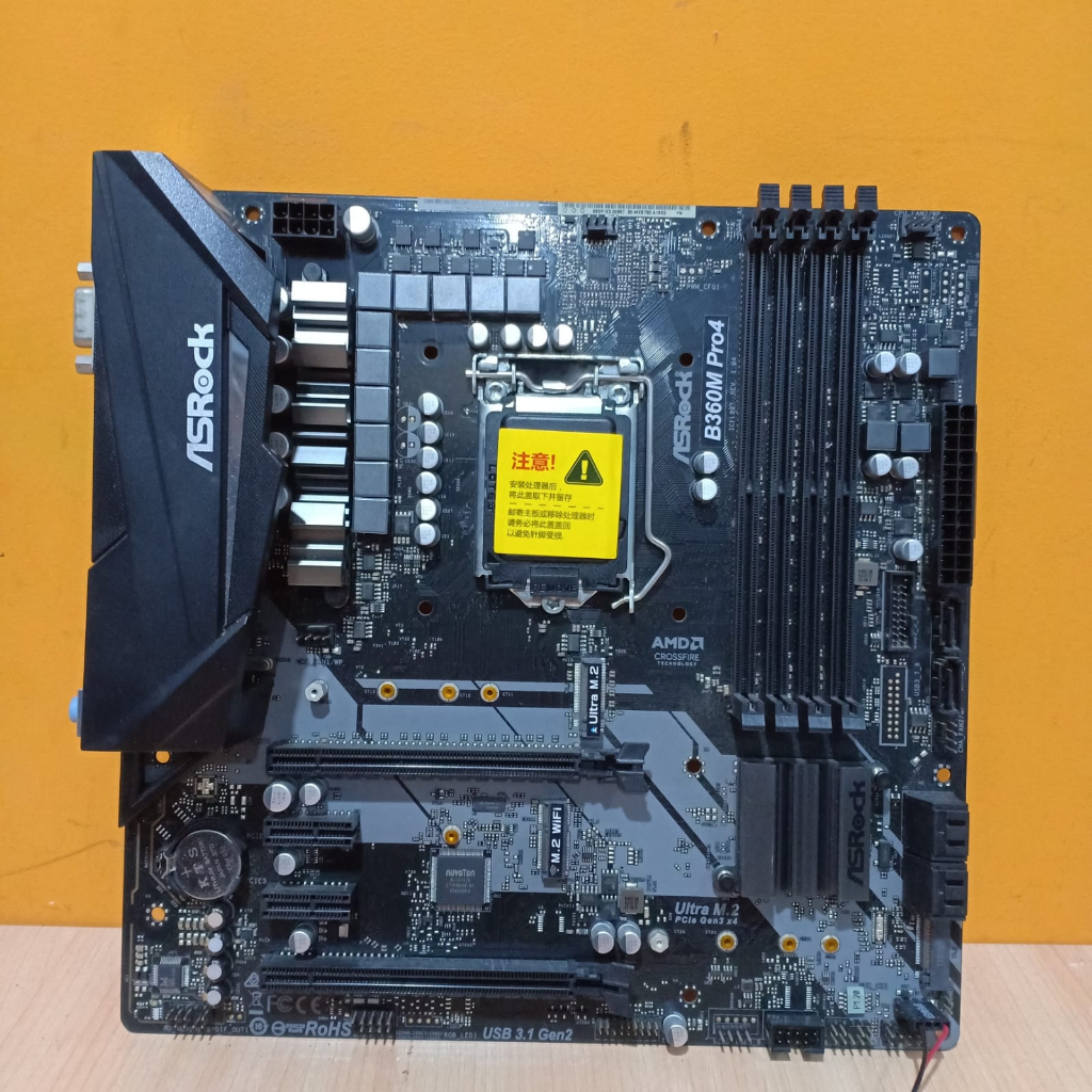 Jual Motherboard ASRock B360M Pro4 Socket 1151 DDR4 gen 8 dan gen 9 ...