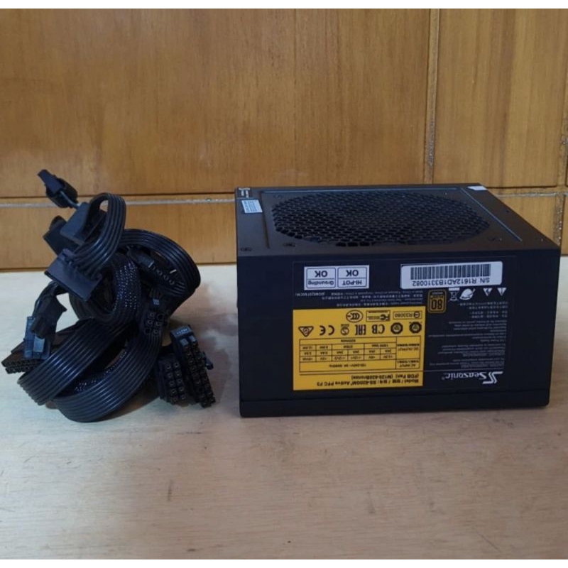 Jual PSU SEASONIC 620W 80+ BRONZE SS-620GM / FULL MODULAR | Shopee ...