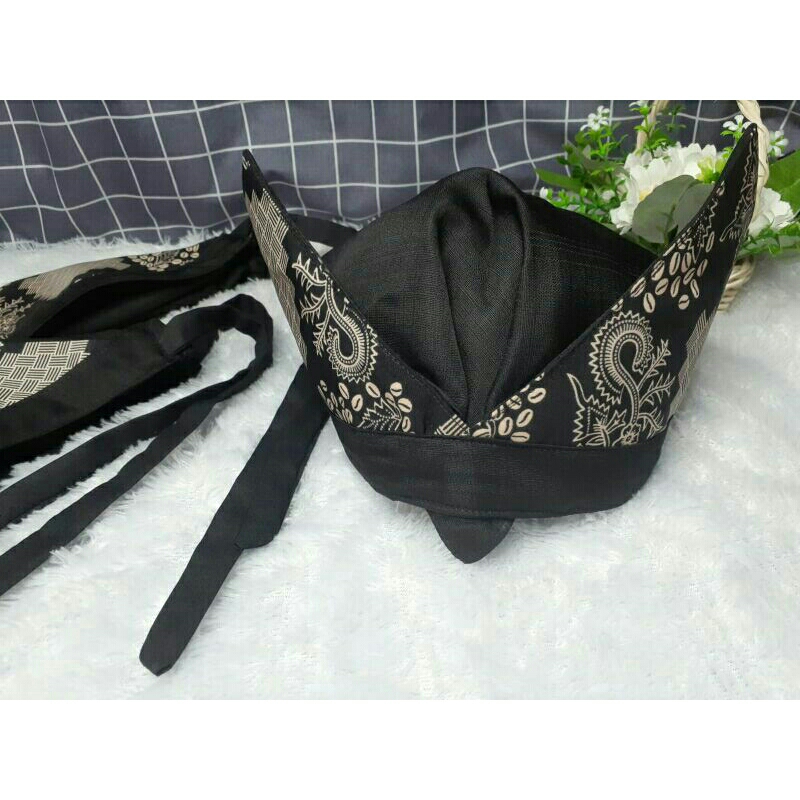 Jual Udeng khas BANYUWANGI udeng jebeng tulik udeng kostum | Shopee ...