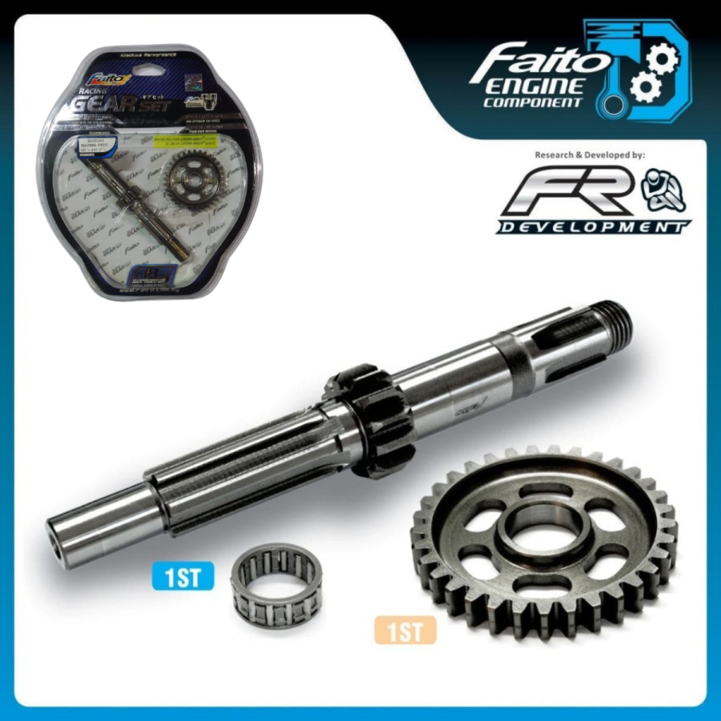 Jual FAITO Gigi Rasio Satuan Satria FU 150 Karbu / FXR 150 / Raider 125 ...