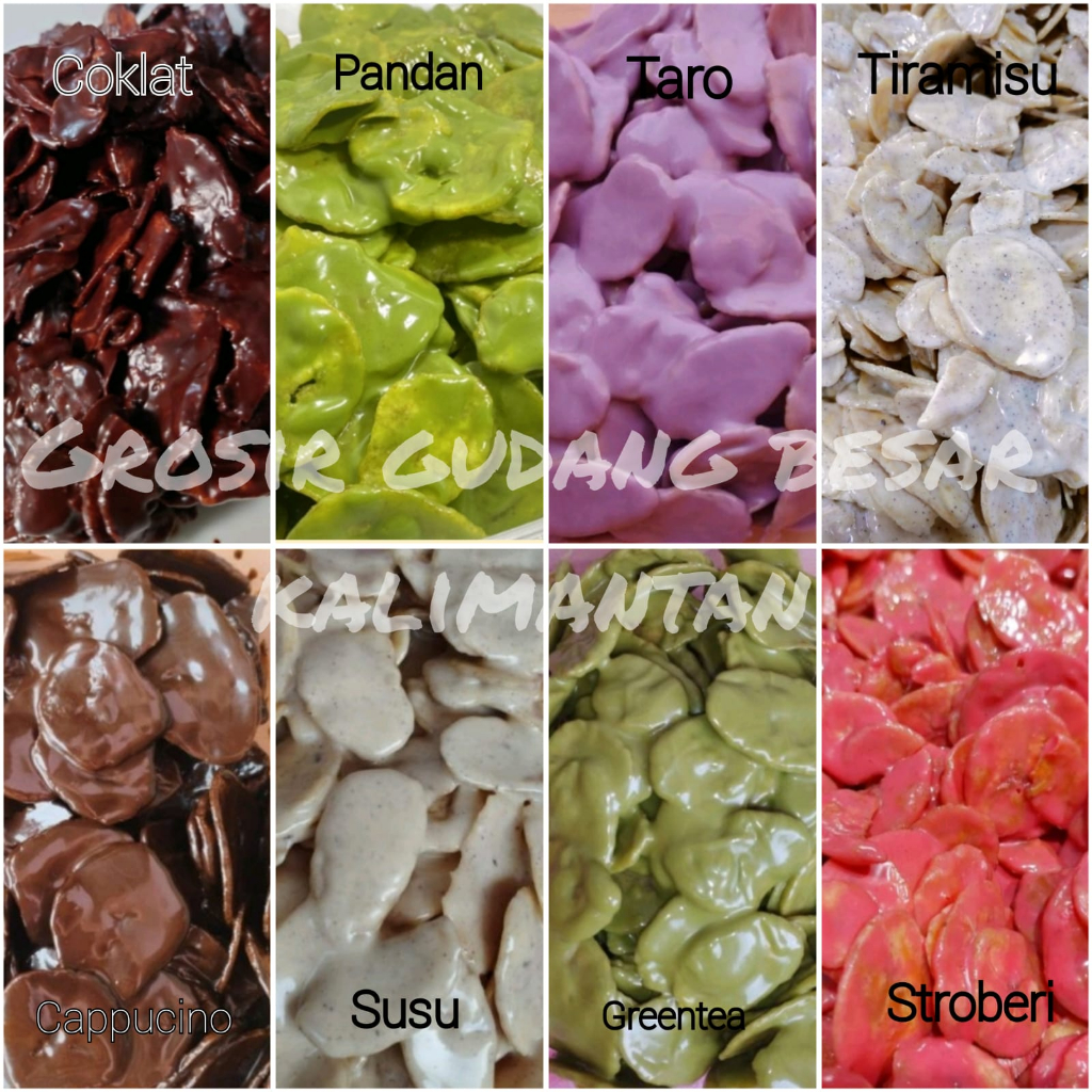 Jual COD 250 GRAM KERIPIK PISANG LUMER KUALITAS PREMIUM FULL TOPPING ...