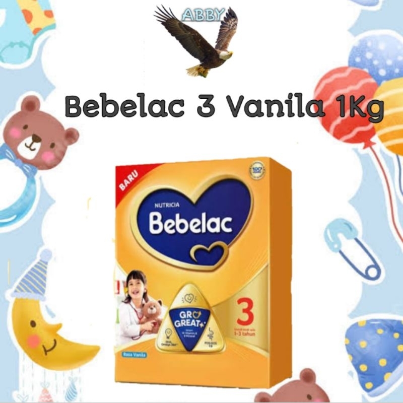 Jual Bebelac 3 Vanila 1 Kg (1000 Gr) | Shopee Indonesia