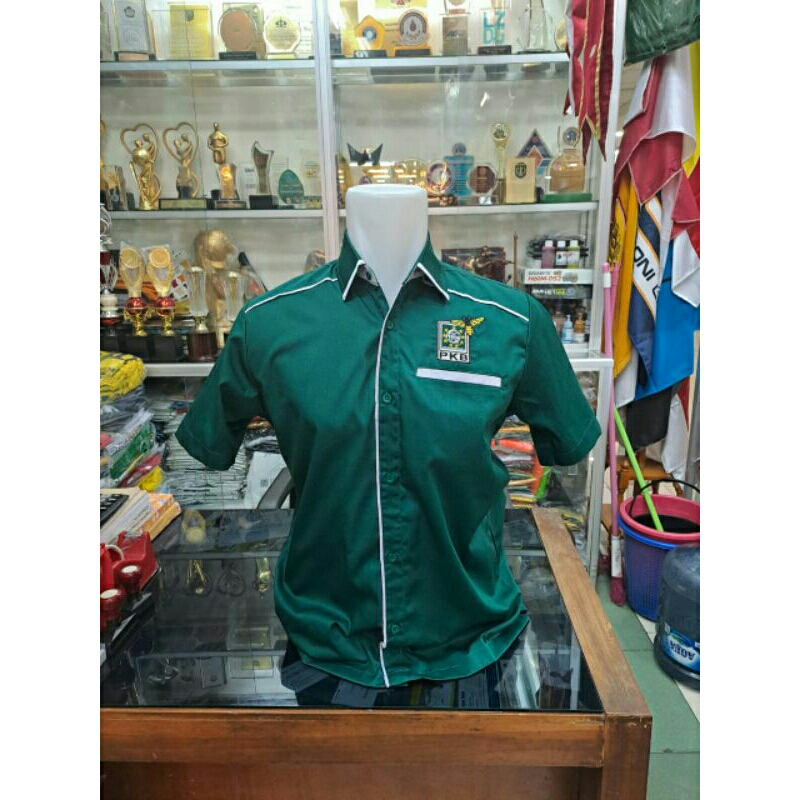 Jual keneja partai PKB pendek hijo / baju pkb | Shopee Indonesia