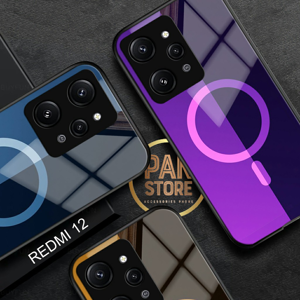 Jual Softcase Glass Case Redmi 12 [SK-51] Case Redmi 12 2023 - Casing ...