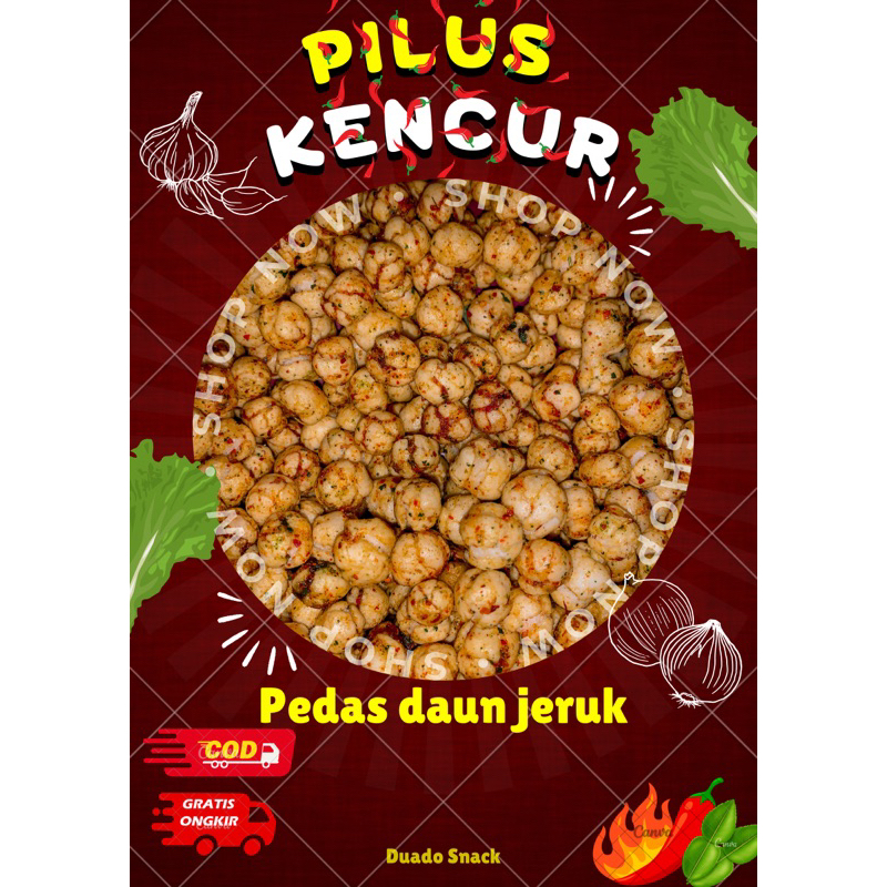 Jual Duado Snack Pilus cikur kencur pedas daun jeruk / pilus sukro ...