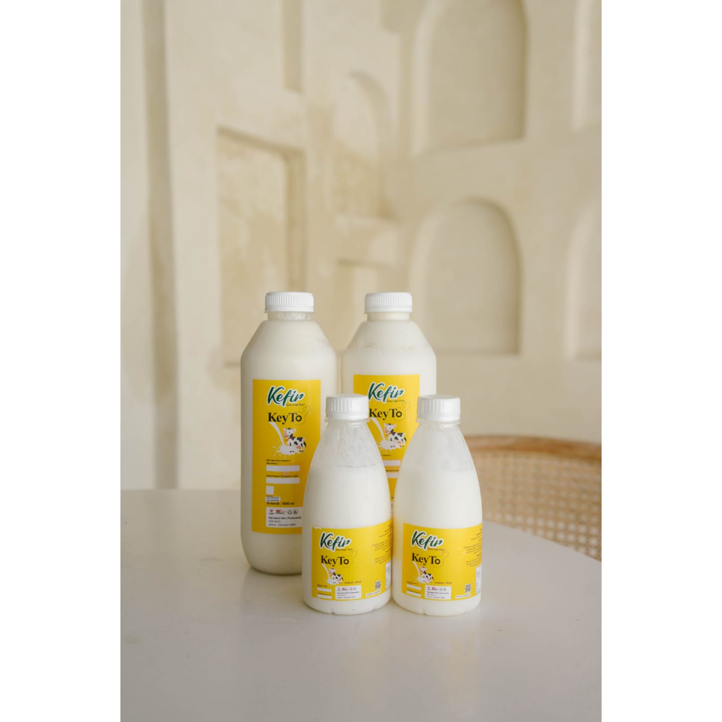 Jual Kefir Susu Sapi Fermentasi Tanpa Gula | Shopee Indonesia