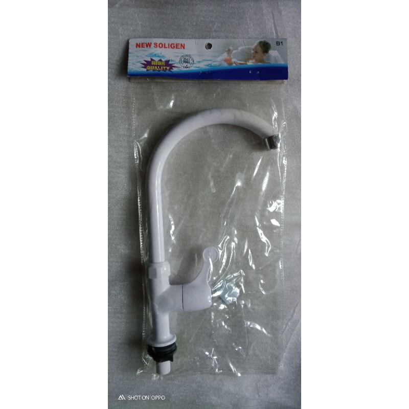 Jual Kran Angsa PVC new soligen/(1/2")/keran dapur/kran angsa tanam ...