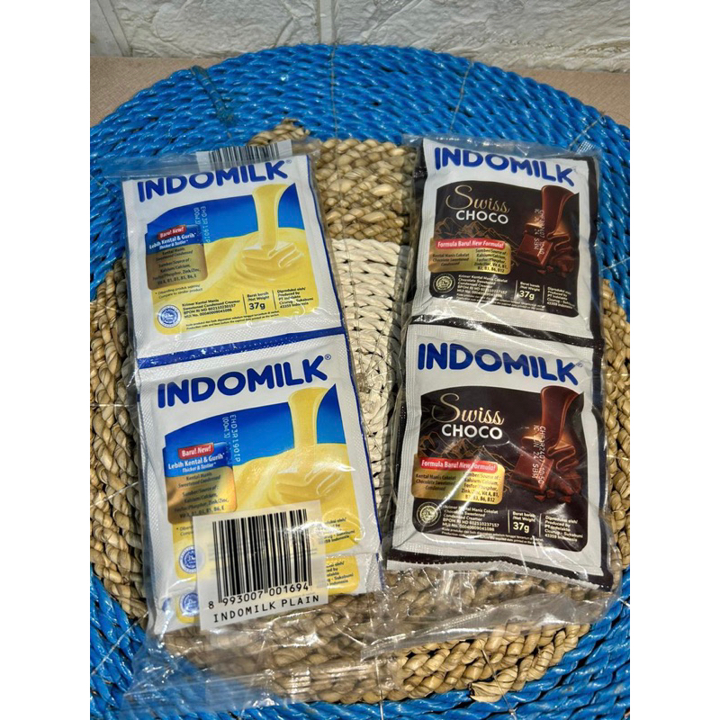 Jual Paket 18 Sachet/3 Pack SUSU INDOMILK RENCENG/SUSU INDOMILK COKLAT ...