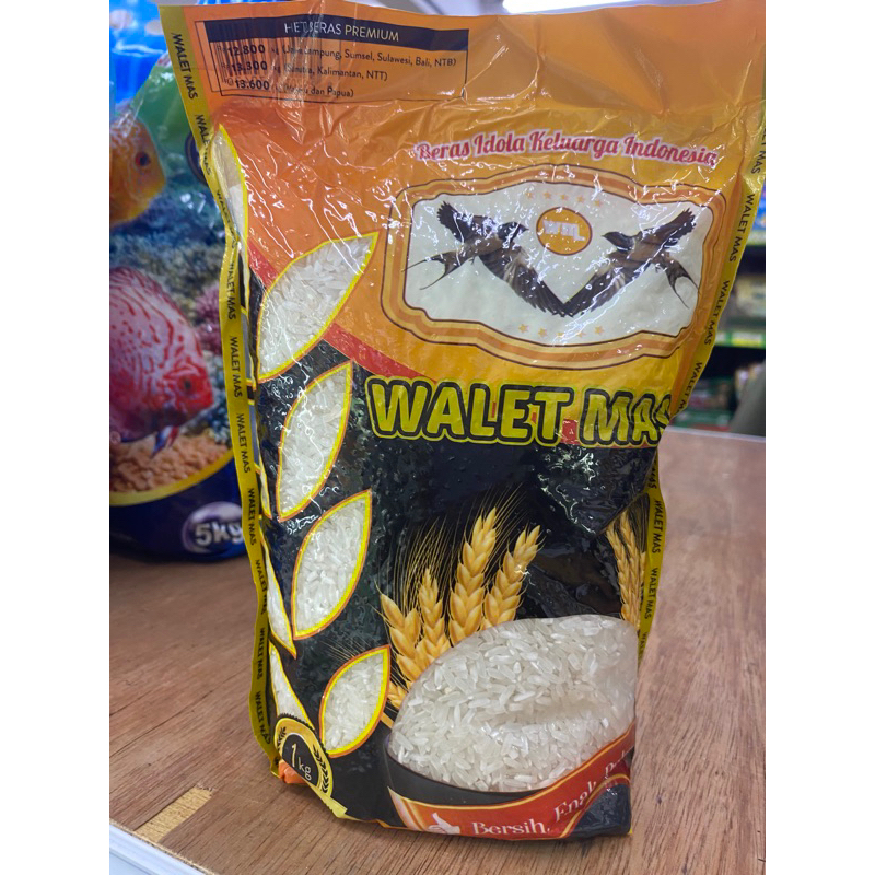 Jual Beras Merk Walet Mas 1Kg | Shopee Indonesia