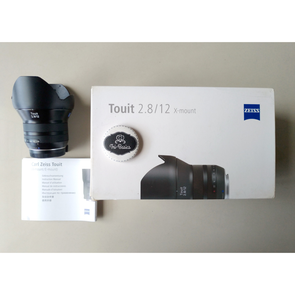 Jual Lensa Carl Zeiss Touit 12mm 12 mm f/2.8 f2.8 for Fujifilm X Mount ...