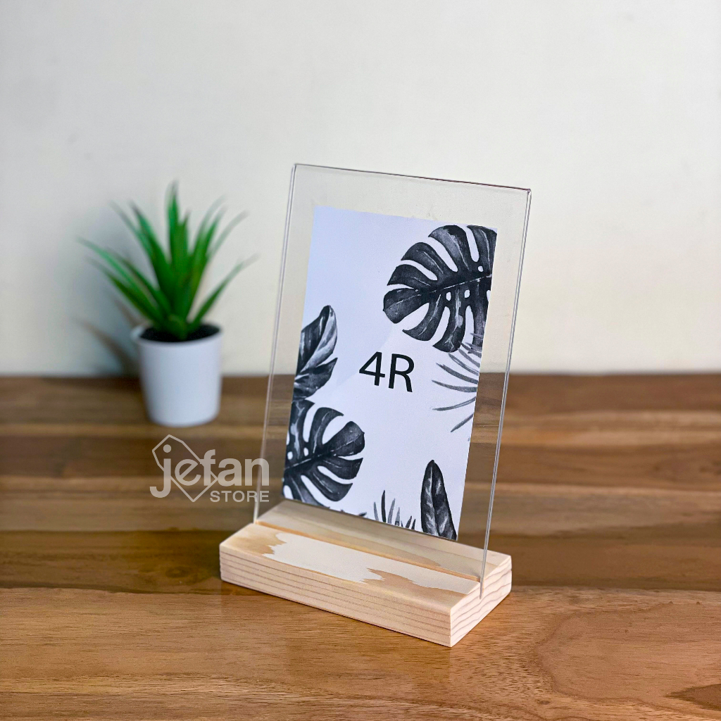 Jual Stand Foto / Stand Kayu / Stand Akrilik | Shopee Indonesia