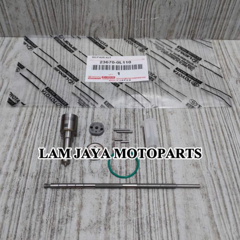 Jual REPAIR KIT NOZZLE INJECTOR INNOVA DIESEL 2.5 2KD HILUX PICK UP ...