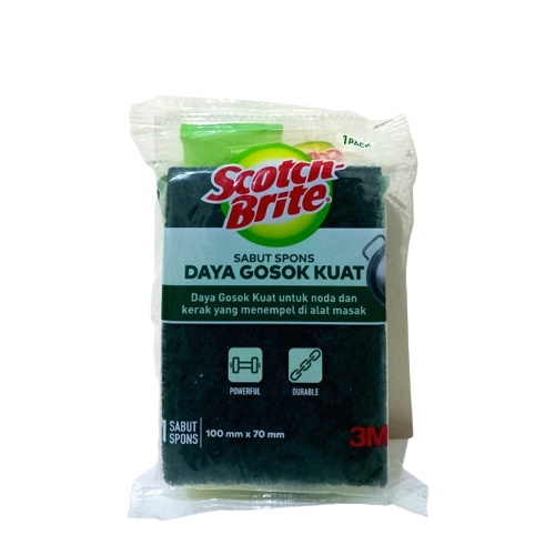 Jual Scotch Brite 3M Sabut Spons Cuci Piring Daya Gosok Kuat 100mm × ...