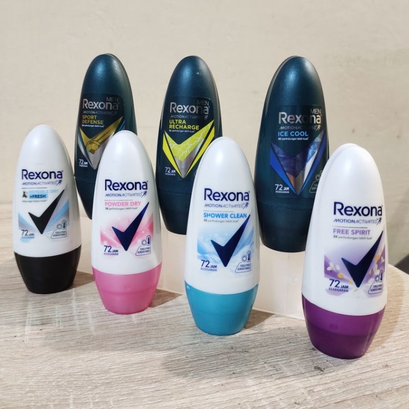 Jual Rexona Roll-On deodorant Men / Women 45ml | Shopee Indonesia