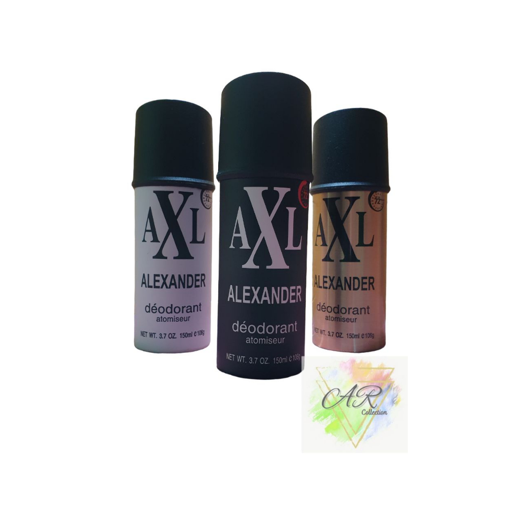 Jual AXL Alexander Deodorant | Shopee Indonesia