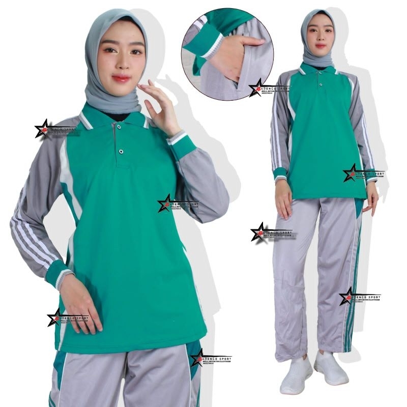 Jual Setelan Baju Olahraga Wanita seragam olahraga seragam senam kaos training setelan olahraga ...