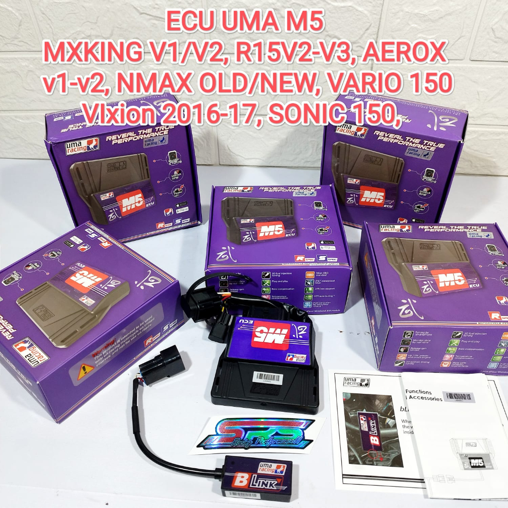 Jual ECU UMA M5 MX KING V1 / MXKING V2 / MX150 ORIGINAL UMA RACING ...