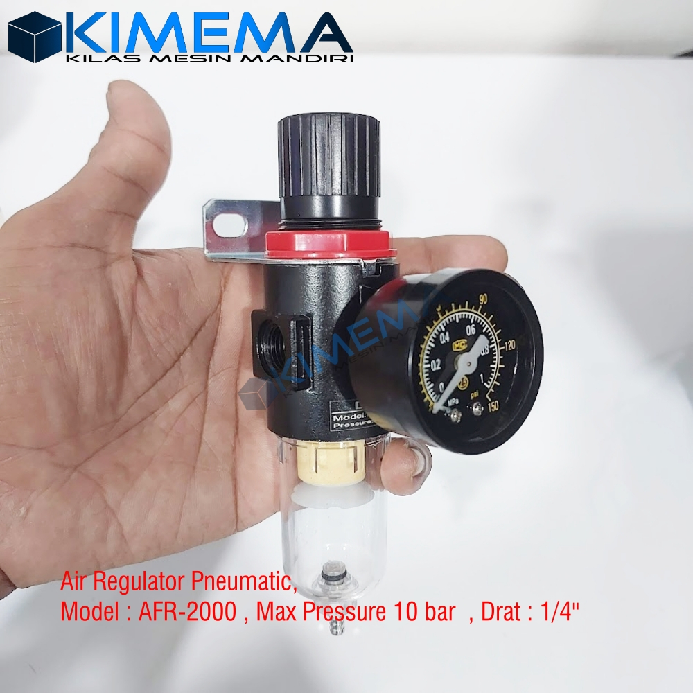 Jual Air Filter Regulator AFR-2000 Pengontrol gas pneumatic AFR2000 ...