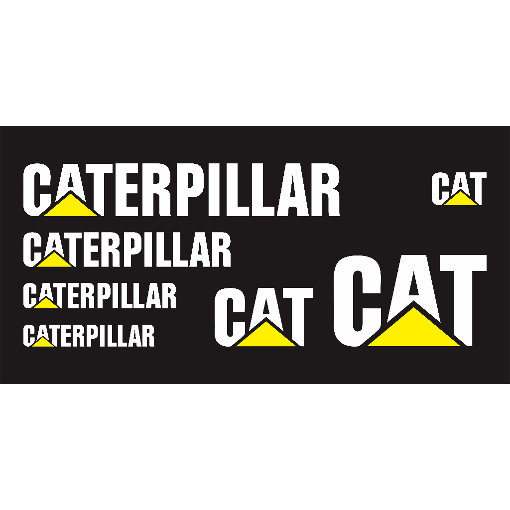 Jual Sticker Cutting Logo CAT CATERPILLAR | Shopee Indonesia