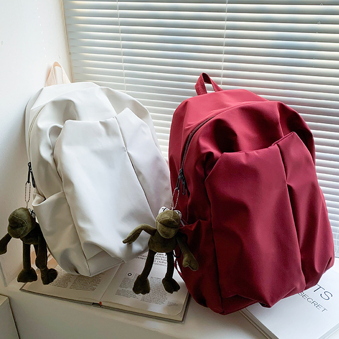 Jual Hayden Yoan Bag Tas Ransel Kuliah Sekolah Backpack Motif Polos Tas ...