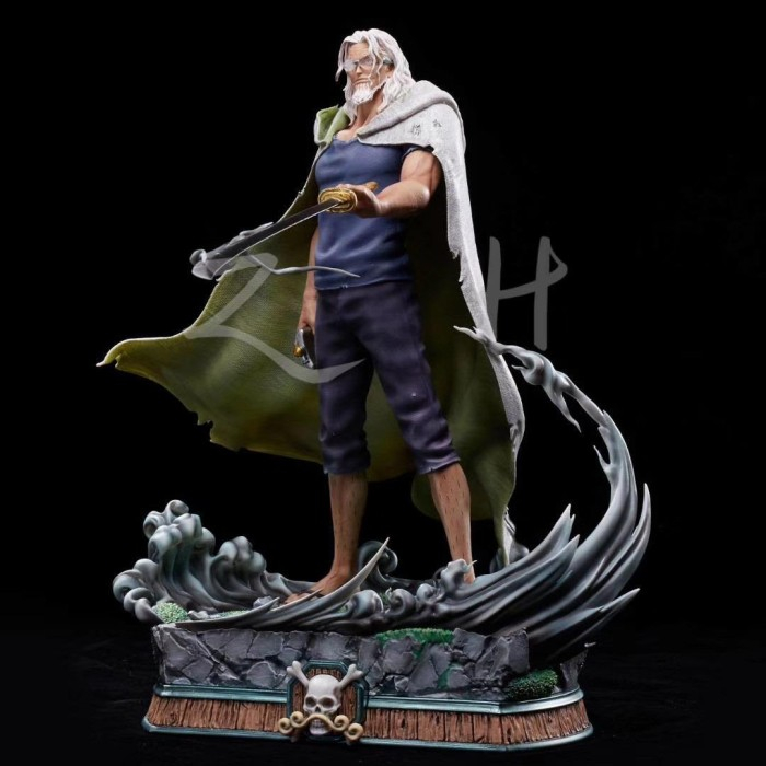 Jual Action Figure One Piece Meio Silver Rayleigh Model Statue | Shopee ...