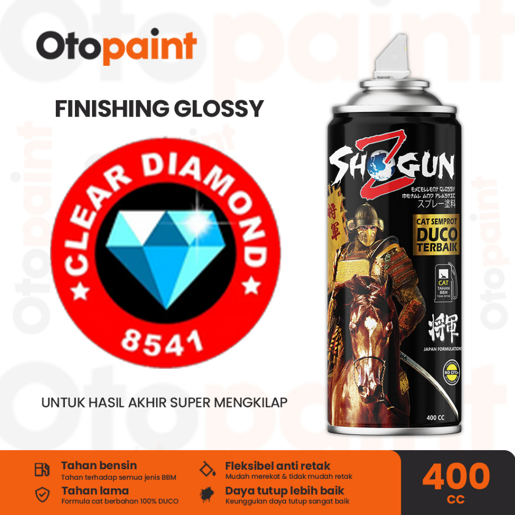 Jual OTOPAINT Cat Semprot Pilox Clear Coating Pernis Mengkilap Wet ...