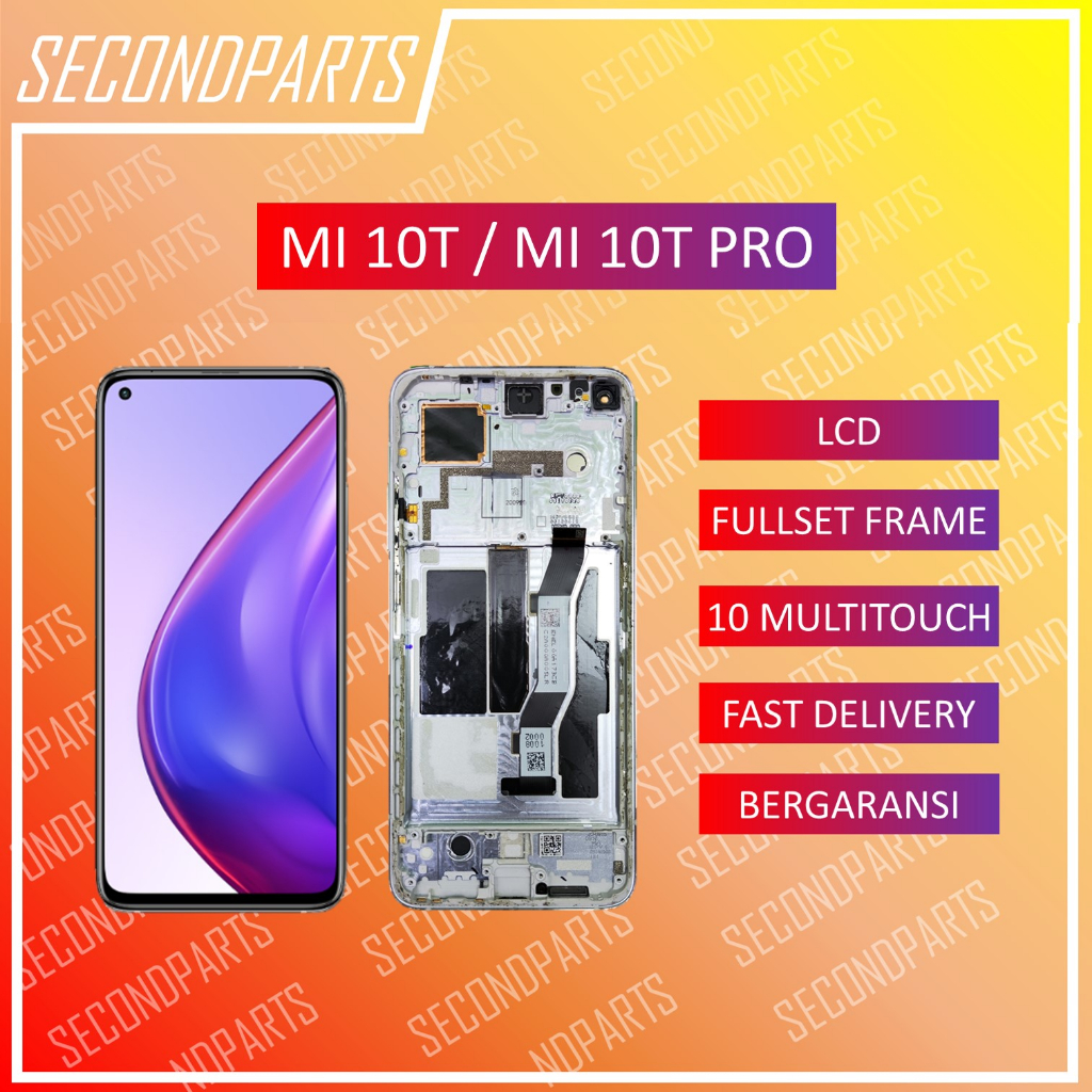 Jual LCD FULLSET FRAME XIAOMI MI10T / MI 10T PRO ORIGINAL COPOTAN | Shopee Indonesia