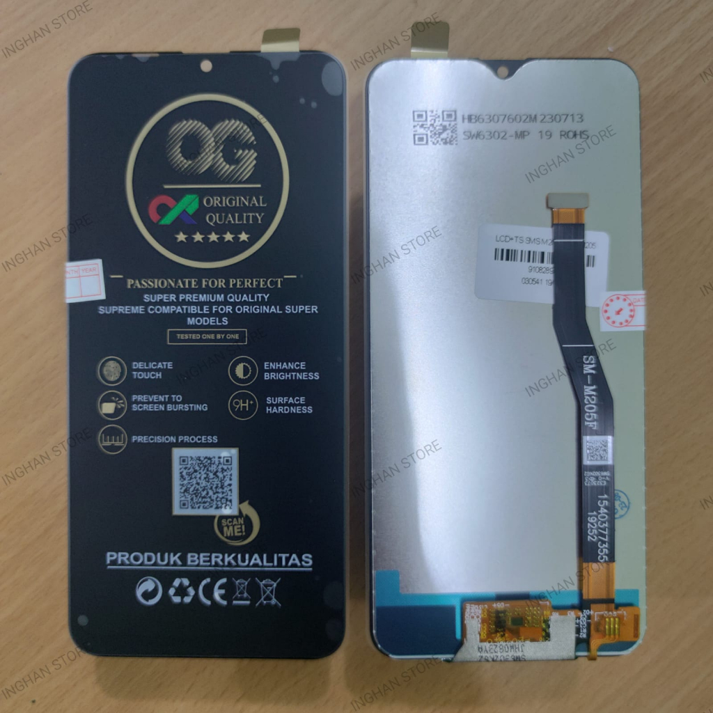 Jual Lcd samsung M20 / M205F oled fullset Hitam | Shopee Indonesia