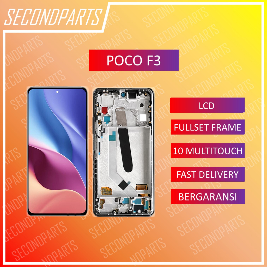 Jual LCD FULLSET FRAME POCOPHONE POCO F3 5G ORIGINAL COPOTAN | Shopee ...