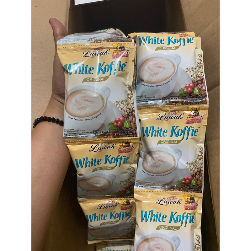 Jual kopi white koffie /kopi luwak white kopi | Shopee Indonesia