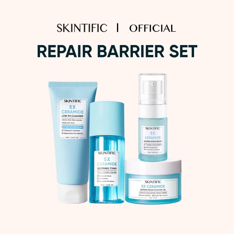 Jual [READY] Skintific 5x Ceramide Barrier Package / Paket Set ...
